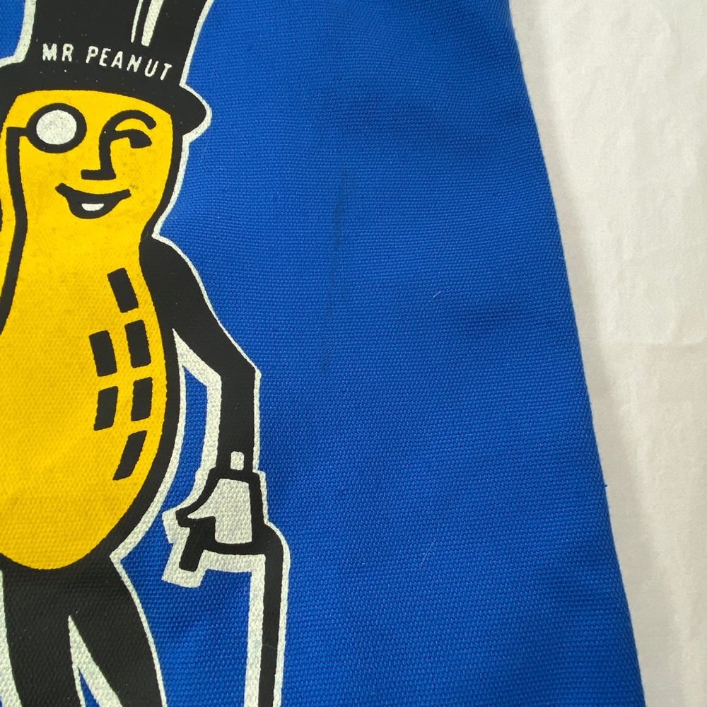 Vintage Mr. Peanut Planters Peanuts Blue Canvas Draws… - Gem